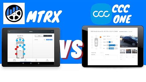 Mobile Tech Rx Vs Ccc One Estimating Software