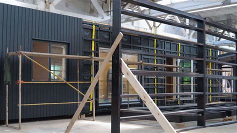 Exhibition Of New And Modern Prefabricated Modular House From Composite Exhibition Of New And Modern Prefabricated Modular House From Composite