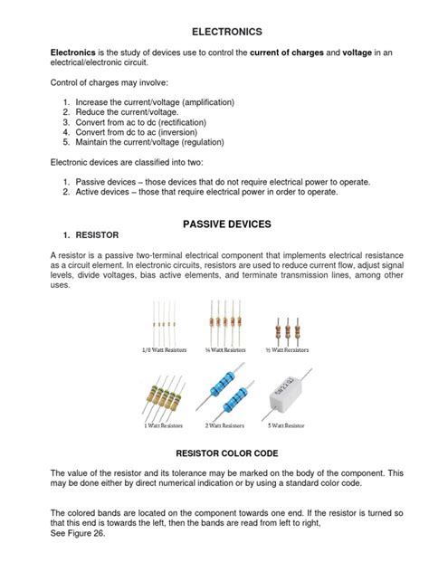 1 Resistor Color Code 3 Pdf 1 Resistor Color Code 3 Pdf