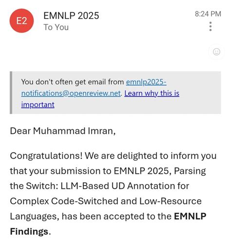 Emnlp Nlp Research Ai Machinelearning Muhammad Imran 16 Comments