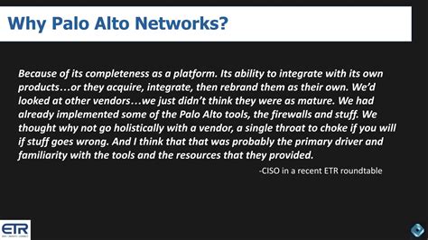 How Palo Alto Networks Became The Gold Standard Of Cybersecurity And What It Has To Do To Stay