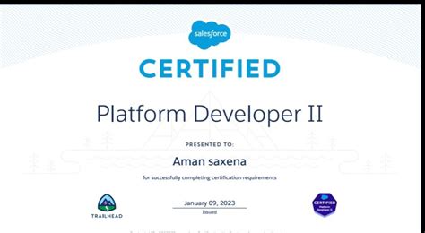 Aman S On Linkedin Salesforcecertified Salesforcedeveloper Ohana Salesforce Pd2 20 Comments