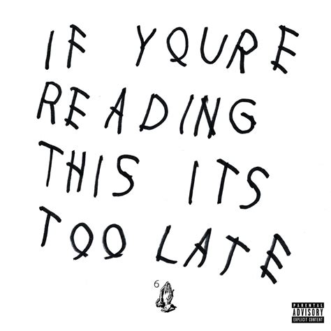 ‎if Youre Reading This Its Too Late By Drake On Apple Music