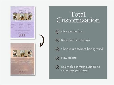 Pricing Sheet Template Pricing List Template Pricing List Pricing Guide Pricing List