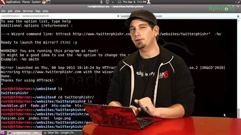 Haktip Mirror Websites With Httrack Youtube