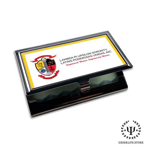 Lambda Pi Upsilon Business Card Holderlambda Pi Upsilon 6 Make