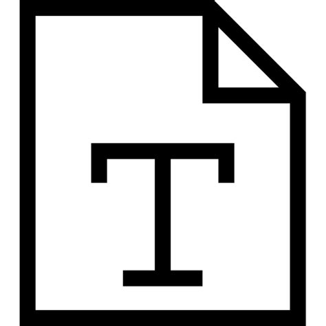 Text File Free Icon