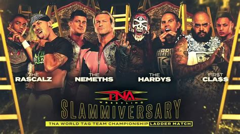 Tna Slammiversary July 20 2025 Fatal 4 Way Ladder Match The