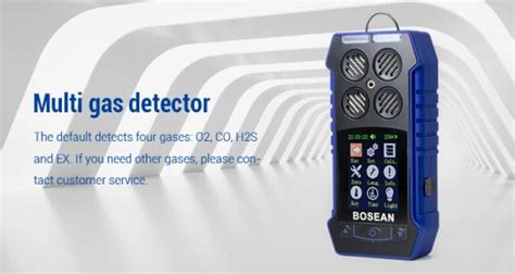 Bosean Portable O2 Co2 Carbon Dioxide Gas Analyzer Detector With Atex China Gas Detector H2s