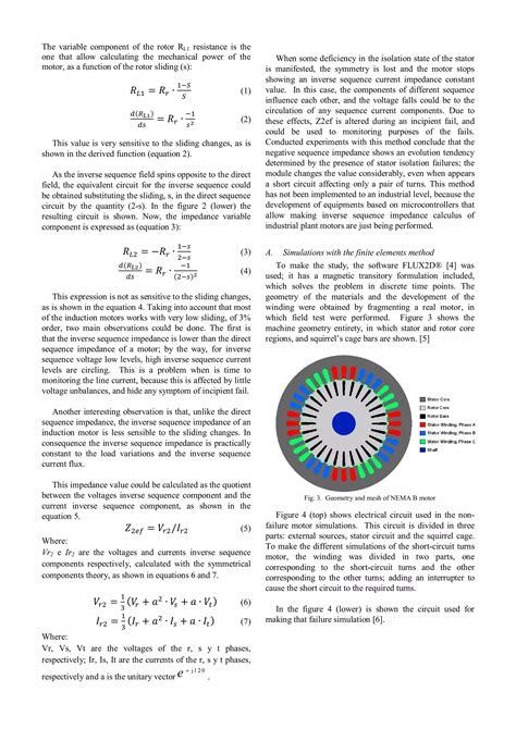 Interturn Short Circuit Analysis In An Induction Machine By Fem Pdf