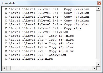 Vba Trying To Loop Through Subfolders And Files Within Subfolders Stack Overflow