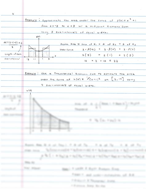 SOLUTION Ap Calculus Ab Section Riemann Sums Properties Of The Definite Integral Studypool