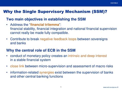 PPT State Of The European Supervisory Framework At The ECB PowerPoint Presentation ID