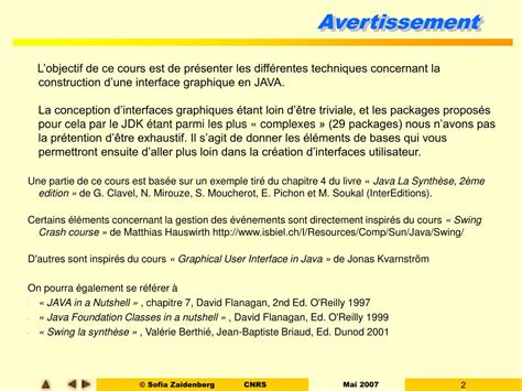 ppt construire une interface graphique en java powerpoint