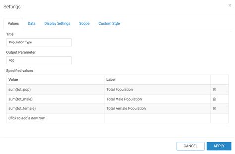Creating Filters To Control Variable Measures