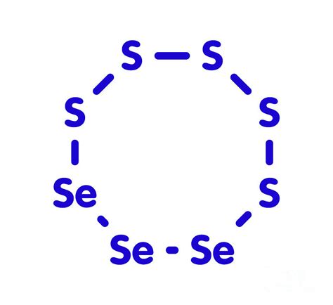 Selenium Disulfide Dandruff Shampoo Ingredient Molecule Photograph By Molekuul Science Photo Library