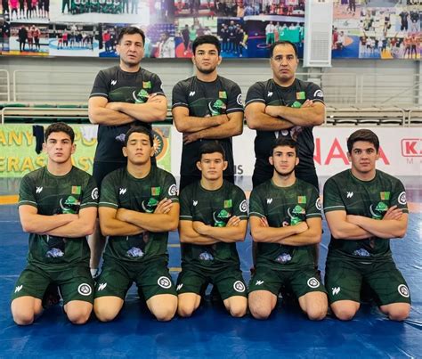 Turkmenistan S Youth Freestyle Wrestling Team Prepares For World Championship In Spain Sport