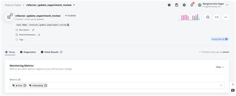 Monitoring Metrics And Explore In Feature Gates Statsig Product Updates