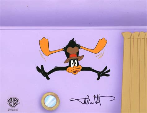 Darrell Van Citters Looney Tunes Original Production Cel Signed By