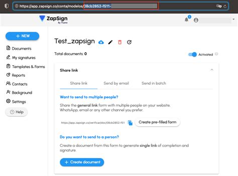 Create A Dynamic Template At ZapSign