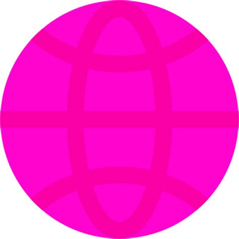 Website Icon Vector Website Icons World Icon Web Icons Color Shapes Png Images Pink Color