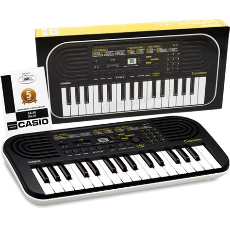 Casio Sa 50 51 Portable Keyboard With Power Adaptor 32 Mini Keys Electric Organ Sa 50 Sa 51