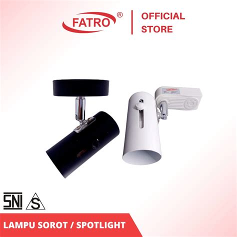 Jual FATRO LAMPU SOROT E27 FITING SOROT LED Sport Light 3cm Plafon Dan Rell LAMPU VARIASI