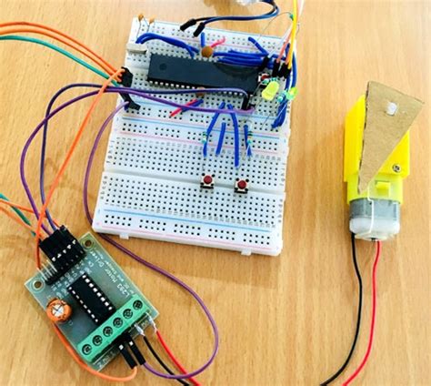 Interfacing DC Motor With AVR Microcontroller Atmega