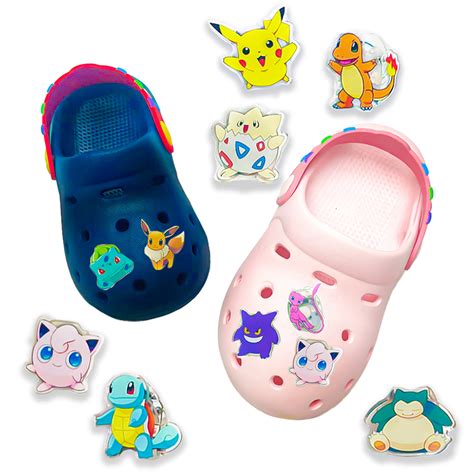 포켓몬 인기 캐릭터 미니사이즈 Led 지비츠 크록스 신발꾸미기 카멜