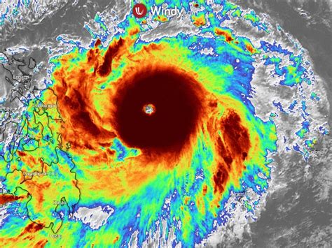 Breaking Ayon Sa Us Joint Typhoon Warning Center Isa Nang Super Typhoon Ang Bagyong Bisingph