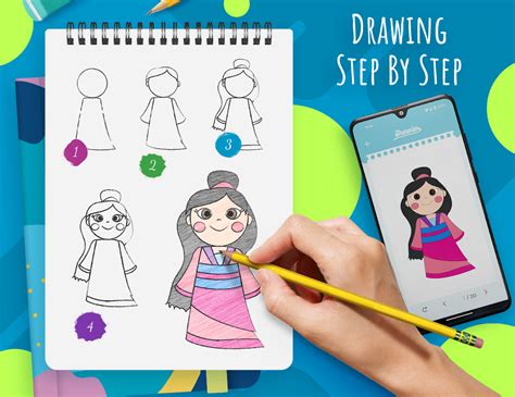Android için How to draw step by step guide APK İndir