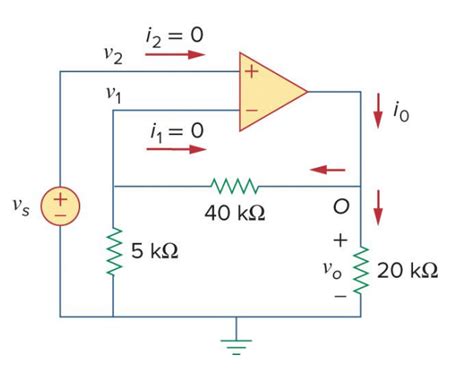 Solved Determine the closed loop gain and current 𝑖 when Chegg