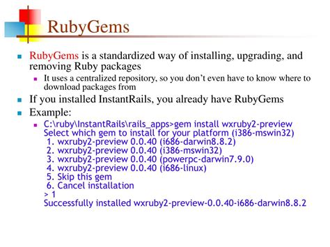 Ppt Ruby Gui Toolkits Powerpoint Presentation Free Download Id 505660