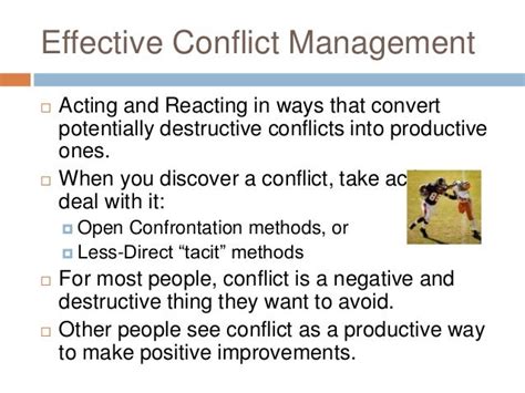 02 Dysfunctional Vs Functional Conflict Communication Canda