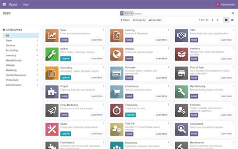 Managed Odoo ERP CRM Service Elest Io