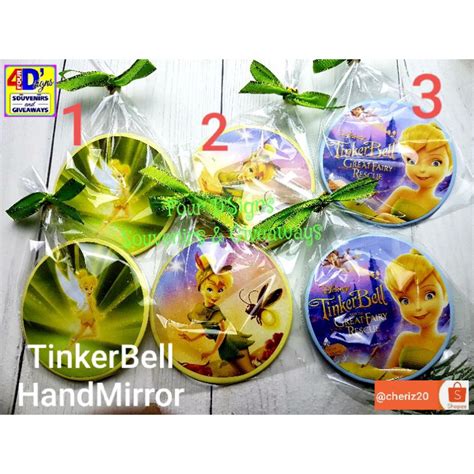 Tinkerbell Hand Mirror Giveaway Souvenir Shopee Philippines