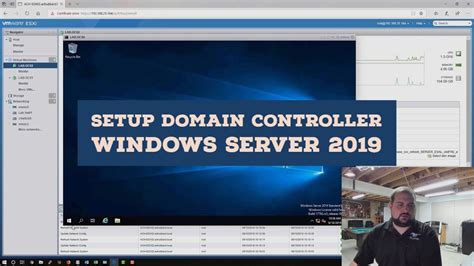 How To Setup A Windows Server 2019 Domain Controller Youtube
