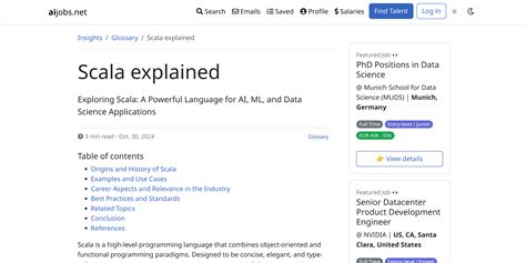 Scala Explained