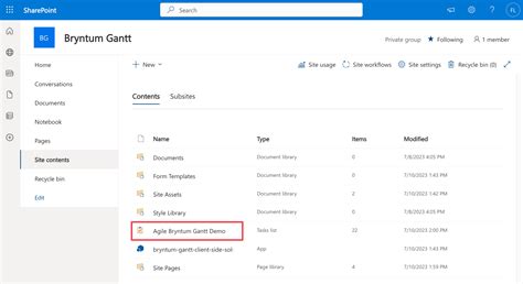 Integrating Bryntum Gantt With Microsoft Sharepoint Bryntum