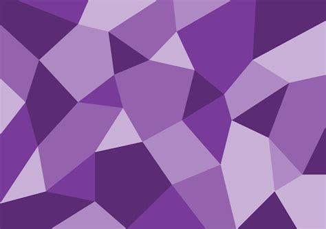 Premium Vector Purple Polygon Background