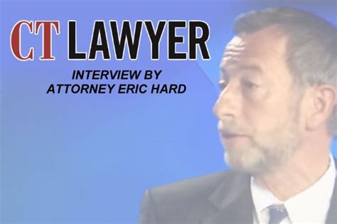 Interview With A Civil Action Toxic Tort Lawyer Jan Schlichtmann Cbhp Law Offices