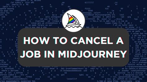 Midjourney Cancel Job Pttrns