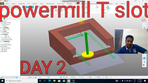 Powermill T Slot Milling Powermill 2d Curve Profile Powermill T