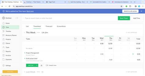 Introducing New Time Input Everhour Blog
