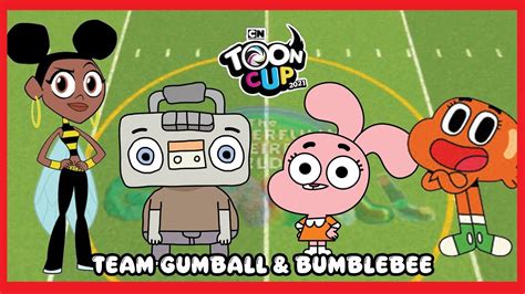 Toon Cup Team Gumball And Bumblebee Soccer Youtube