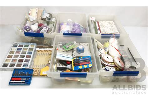 Assorted Craft Materials Lot 1519159 Allbids