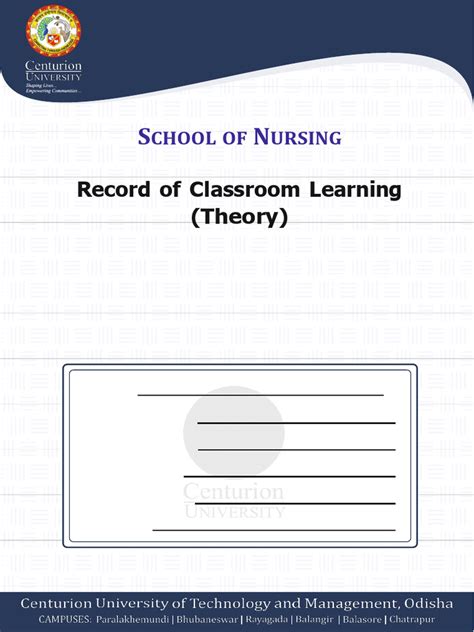 Record Of Classroom Learning Theory Mooc A4 2pgs Pdf Learning Behavior Modification