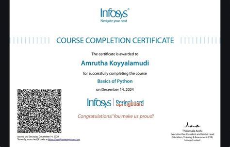 python infosysspringboard learningneverstops upskilling