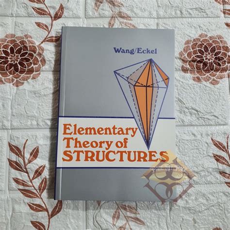 Elementary Theory Of Structures Bywangeckel Lazada Ph