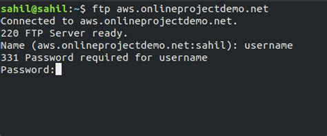 How To Transfer File Using FTP Cli In Linux Server